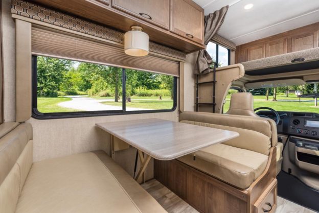 Conquest Class C offers huge picture windows for gorgeous views