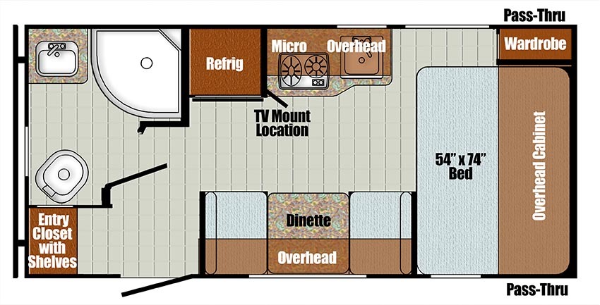 Rv Floor Plans Rv Floor Plans